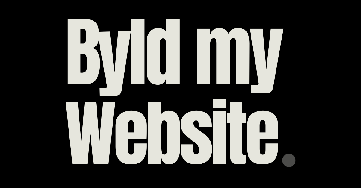 Byld My Website - Shopify Plus Agency